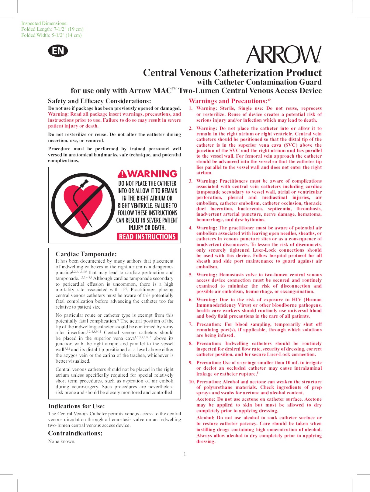 ML-00703 - Teleflex Incorporated - Vascular Access Product Catalog