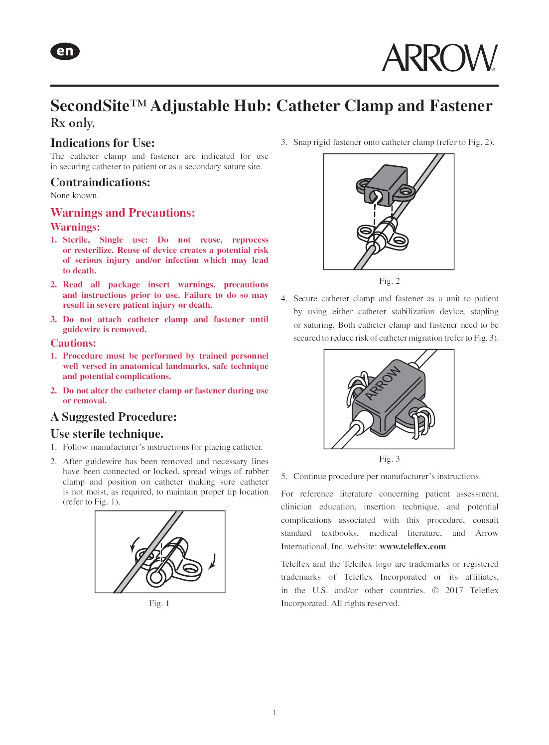 EU-00085-CC - Teleflex Incorporated - Vascular Access Product Catalog