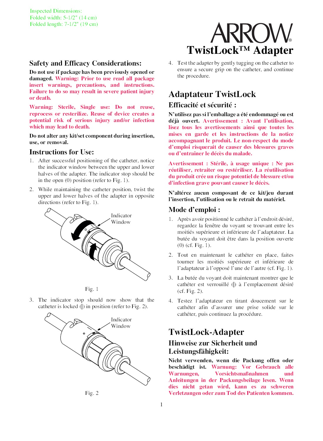 ST-09875 - Teleflex Incorporated - Vascular Access Product Catalog