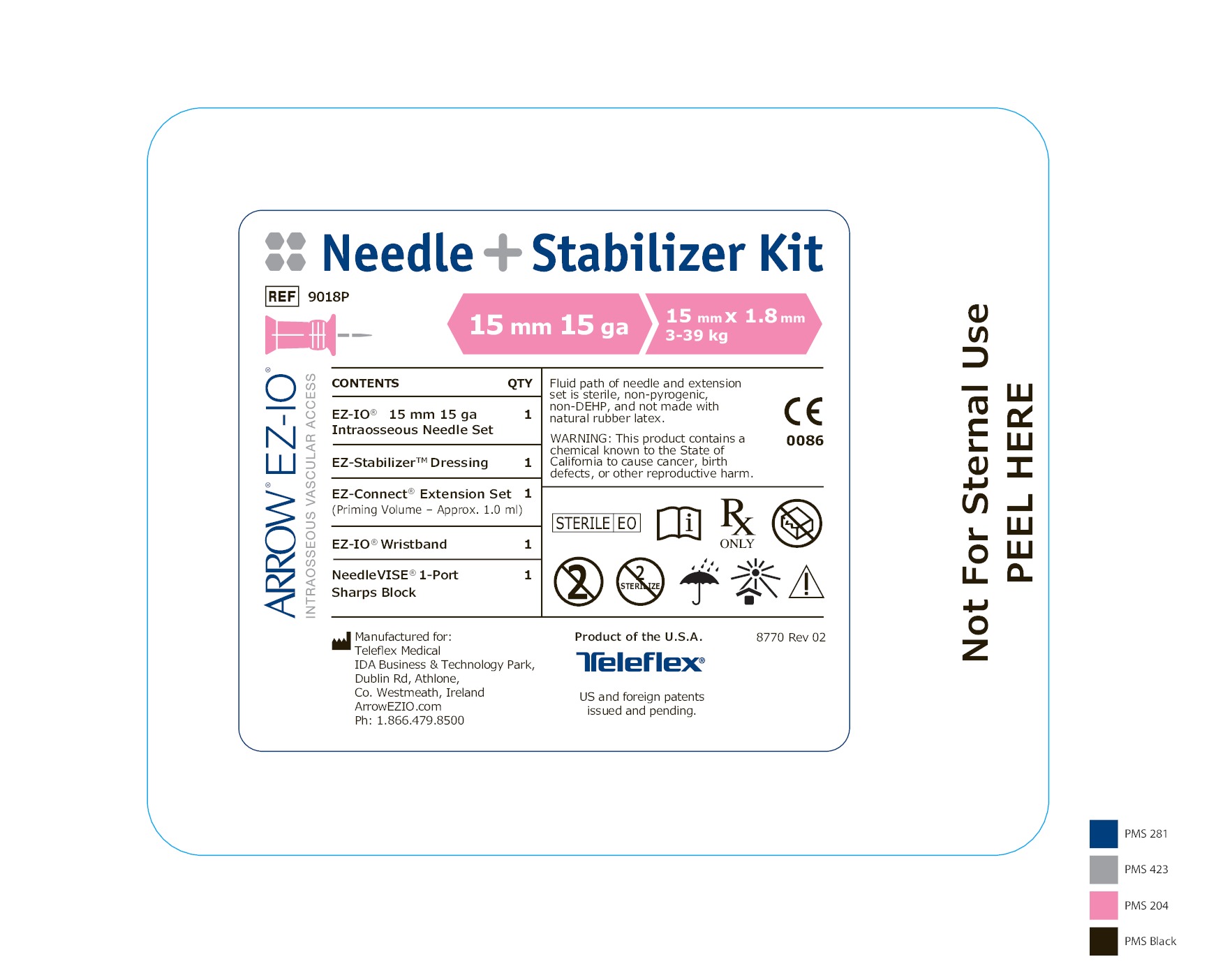 9018P-EU-005 - Teleflex Incorporated - Vascular Access Product Catalog