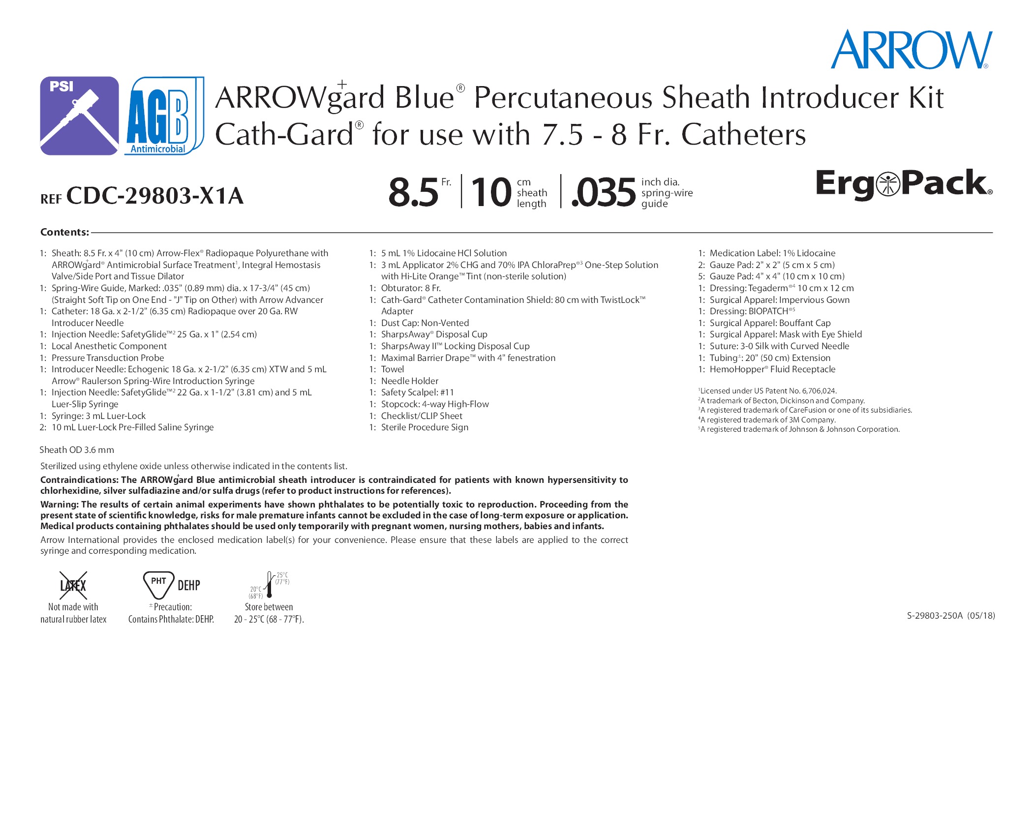 CDC-29803-X1A - Teleflex Incorporated - Vascular Access Product Catalog